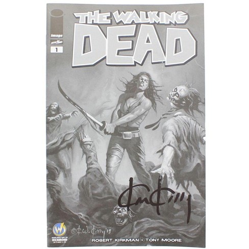 Toynk The Walking Dead #1 Ww Richmond Exclusive B&w Cover Signed By Ken Kelly : Target