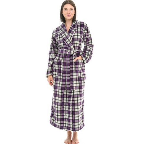 Adr Womens Robes Long Plush, Robes For Women Bathrobe, Plus Size Robe ...