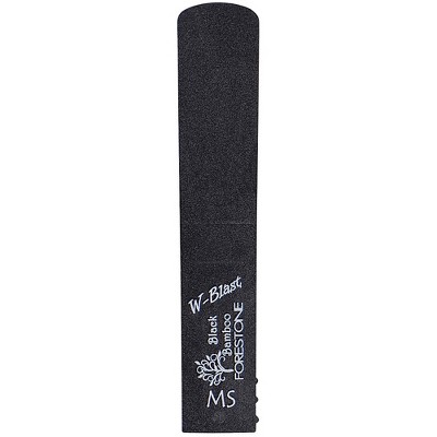 Forestone Black Bamboo Clarinet Reed With Double Blast Ms : Target
