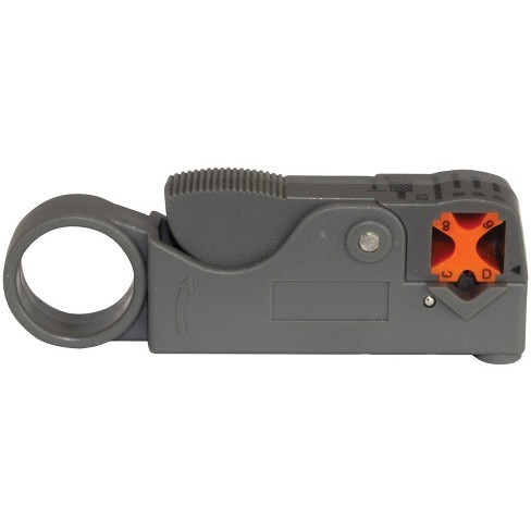 Vericom® Professional Coaxial Cable Stripping Tool In Gray : Target