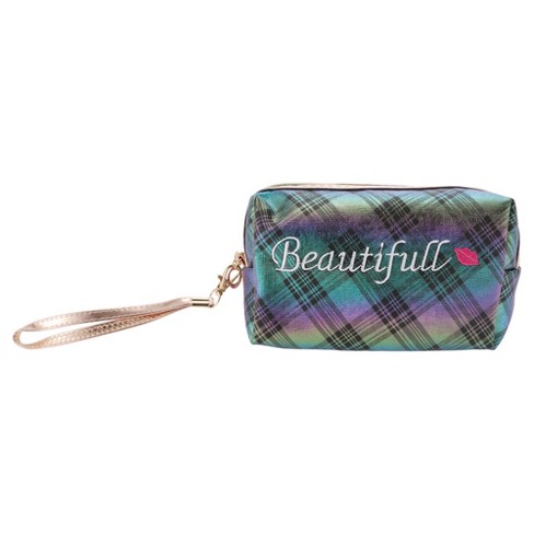 Unique Bargains Women's Embroidered Beautiful Makeup Bag 1 Pc : Target