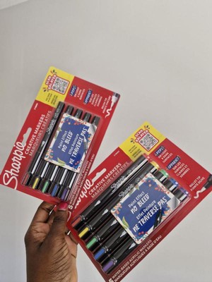 Sharpie 5pk Creative Markers Colorful Bullet Tip Gifting: Permanent ...