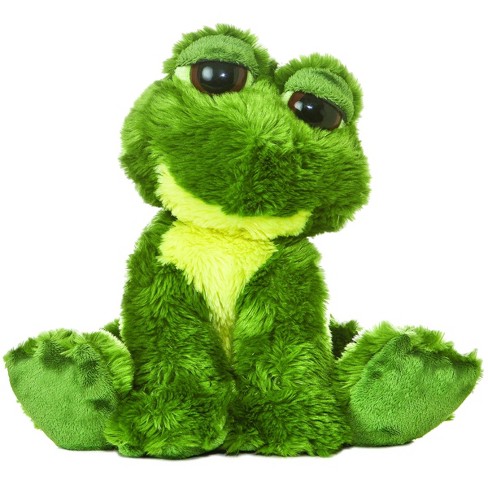 Aurora Dreamy Eyes 10" Fantabulous Frog Green Stuffed Animal : Target