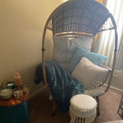 Malia Wicker Standing Basket Chair - Christopher Knight Home : Target