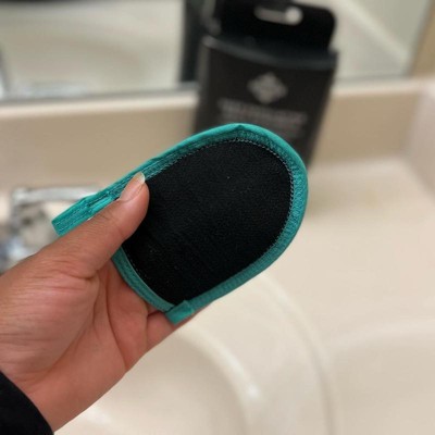 Dermasuri Exfoliating Face Mitt Scrub Scrubber - 1ct : Target