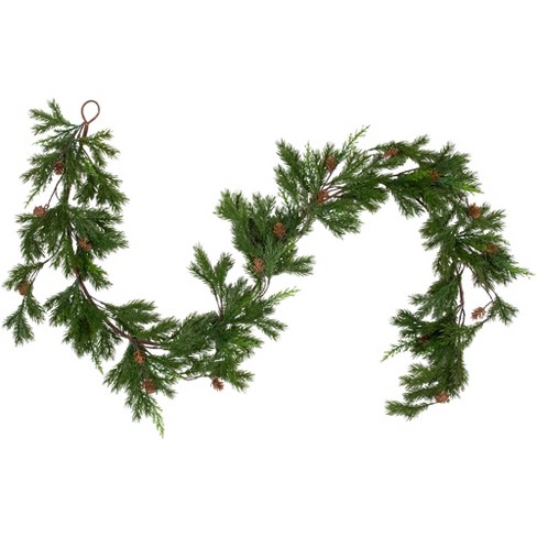 Northlight Real Touch™️ Cypress And Pinecone Artificial Christmas ...