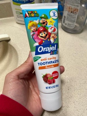 Orajel Kids' Super Mario Fluoride Toothpaste - 4.2oz : Target