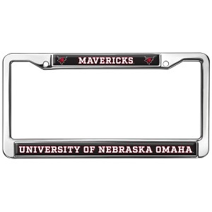 Nebraska At Omaha Mavericks Logo Full Size Standard License Plate Metal ...