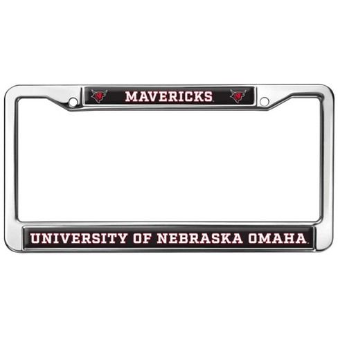 Nebraska At Omaha Mavericks Logo Full Size Standard License Plate Metal ...
