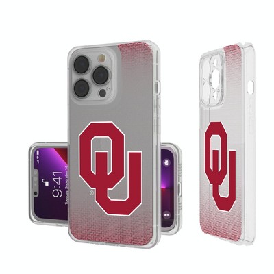 Keyscaper Oklahoma Sooners Linen Clear Phone Case For Iphone 15 Plus ...