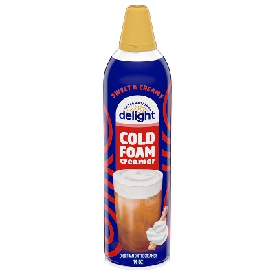 International Delight Cold Foam Sweet Creamy Coffee Creamer - 14oz : Target