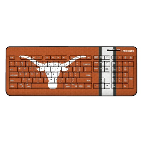 Keyscaper Texas Longhorns Stripe Wireless Usb Keyboard : Target