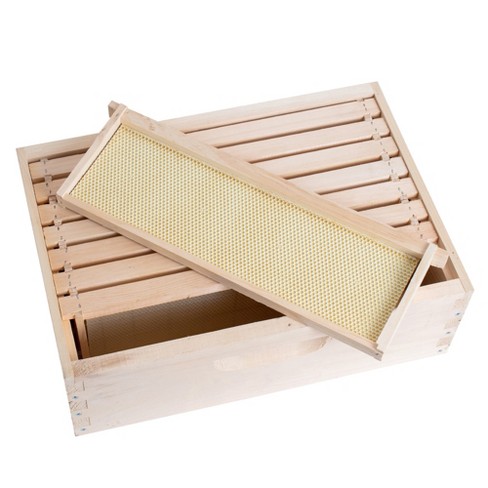 Lehman's Beekeeping Beehive Box, 8 Frame Medium Assembled Super Or ...