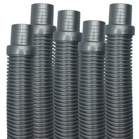 Puri Tech 5 Pack Universal Pool Cleaner Hose 48 Long, Silver Color, For ...