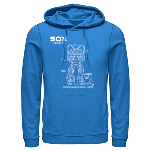 Men's Lightyear Sox Blueprint Pull Over Hoodie - Royal Blue - X Large ...