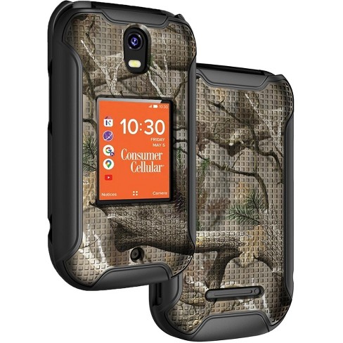 Nakedcellphone Case For Consumer Cellular Iris Flip Phone - Hard Shell ...
