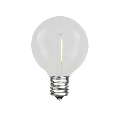 Novelty Lights G50 Globe Hanging Led String Light Replacement Bulbs E17 ...