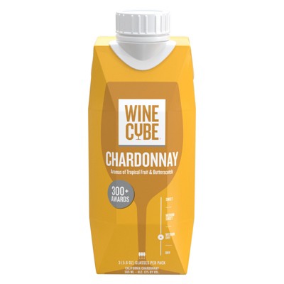 Chardonnay White Wine - 500ml Carton - Wine Cube™ : Target