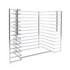 Melissa & Doug Deluxe Metal Wire Puzzle Storage Rack for 12 Small and ...