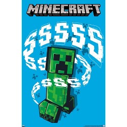 Minecraft - World Beyond Framed Poster Trends International : Target