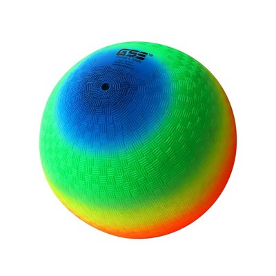 Gse 8.5" Pvc Playground Ball - Rainbow : Target