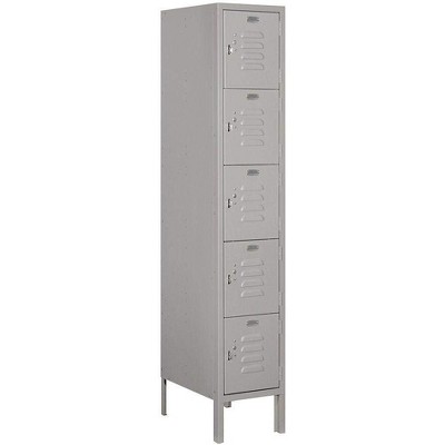 Salsbury Industries Assembled 5-tier Box Style Standard Metal Locker ...