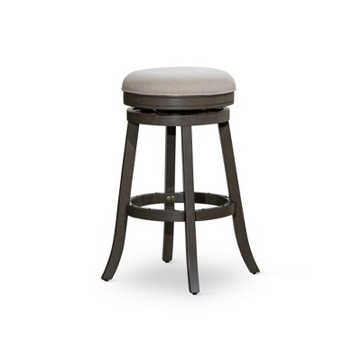 30" X Back Barstool Washed Gray/taupe - International Concepts : Target