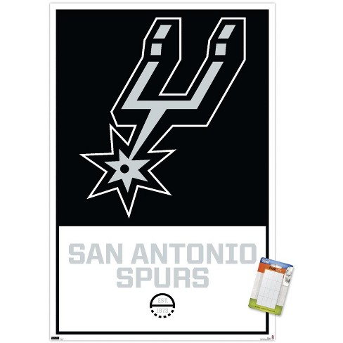 Trends International Nba San Antonio Spurs - Logo 21 Unframed Wall ...