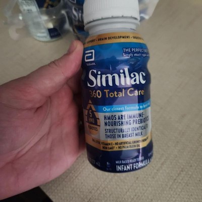 Similac 360 Total Care Non-gmo Ready To Feed Infant Formula Bottles - 8 ...