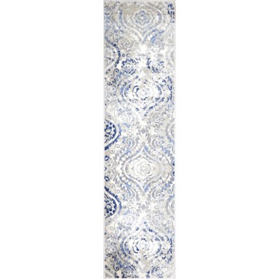 Home Dynamix Melrose Audrey Ogee Damask Area Rug : Target