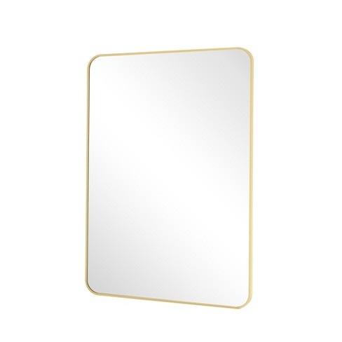Beautypeak Bathroom Rectangle Vanity Mirrors 24"x36",gold : Target