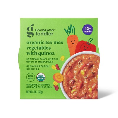 Happytot Organic Veggies & Wild Rice With Mushrooms And Parmesan Baby ...