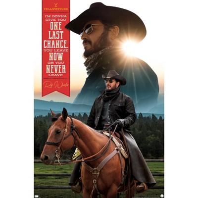 Trends International Yellowstone - Rip Framed Wall Poster Prints : Target