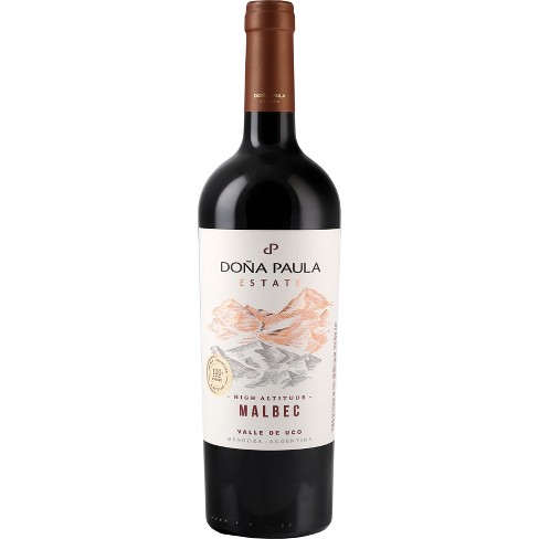 Doña Paula Estate Malbec - 750ml Bottle : Target