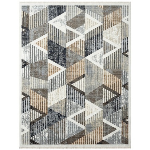 Everloom Carina Grace Abstract Triangle Color Block Area Rug : Target