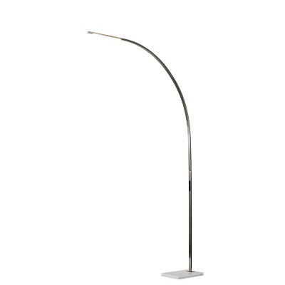 Bradley Arc Lamp With Smart Switch Black (includes Led Light Bulb ...