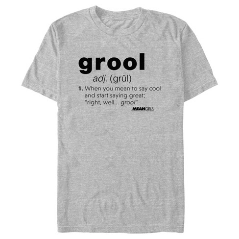 Men's Mean Girls Grool Definition T-shirt - Athletic Heather - X Large ...