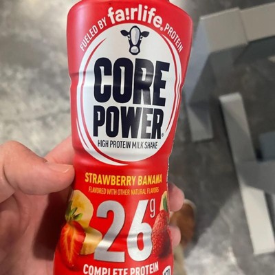 Core Power Strawberry Banana 26g Protein Shake - 14 Fl Oz Bottle : Target