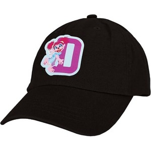 Sesame Street Abby Kids Toddler Cap with Initial (D) Black, Toddler ...