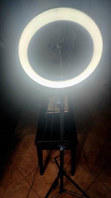 12" Rgb Ring Light With Tripod - Heyday™ Black : Target