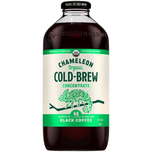 Chameleon Cold Brew Black Coffee Concentrate - 32 Fl Oz : Target