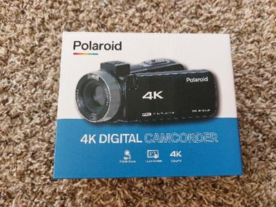Polaroid 4k 18x Zoom Touch Screen Wi-fi Camcorder : Target