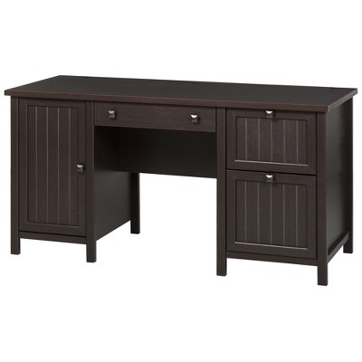 Tahoe Executive Pedestal Desk - Aged Maple - Home Styles: Hardwood, Mid ...