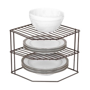 Smart Design 3-Tier Kitchen Corner Shelf Rack : Target
