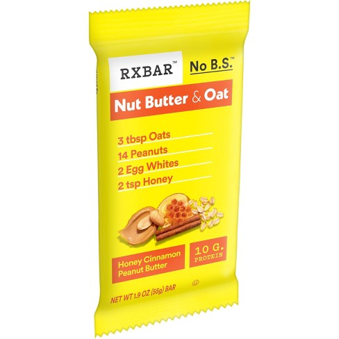 Rxbar A.m. Honey Cinnamon Peanut Butter Bar - 1.9oz : Target