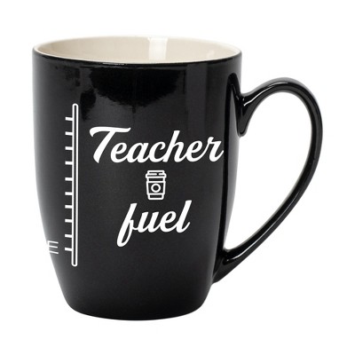 Elanze Designs Teacher Fuel Passion Purple 10 Ounce New Bone China ...