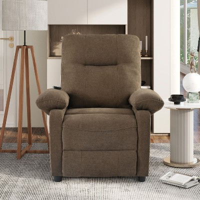 Nicbex Recliner Chair Message Chair With Heating With Manual Control ...