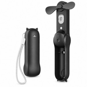 Foldable Misting Fan, Portable USB Rechargeable Handheld Water Spray ...