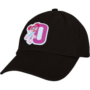 Sesame Street Abby Kids Toddler Cap with Initial (O) Black, Toddler ...