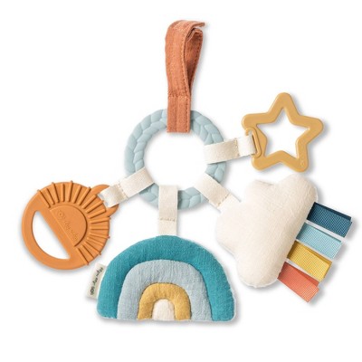 Itzy Ritzy Bitzy Busy Ring Teething Activity Toy - Cloud : Target